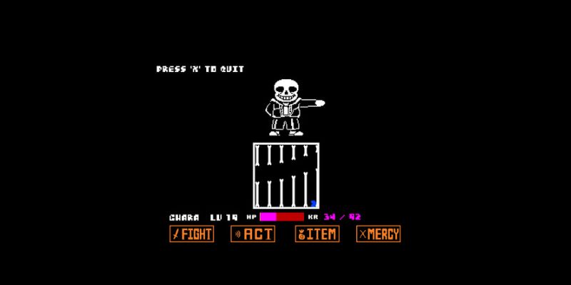 Bad Time Simulator | Play Sans Fight Game Online