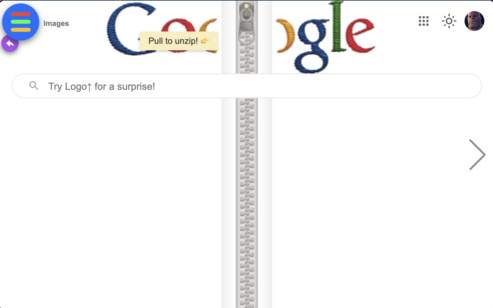 Google Zipper Game - Play Google Zipper Game Online