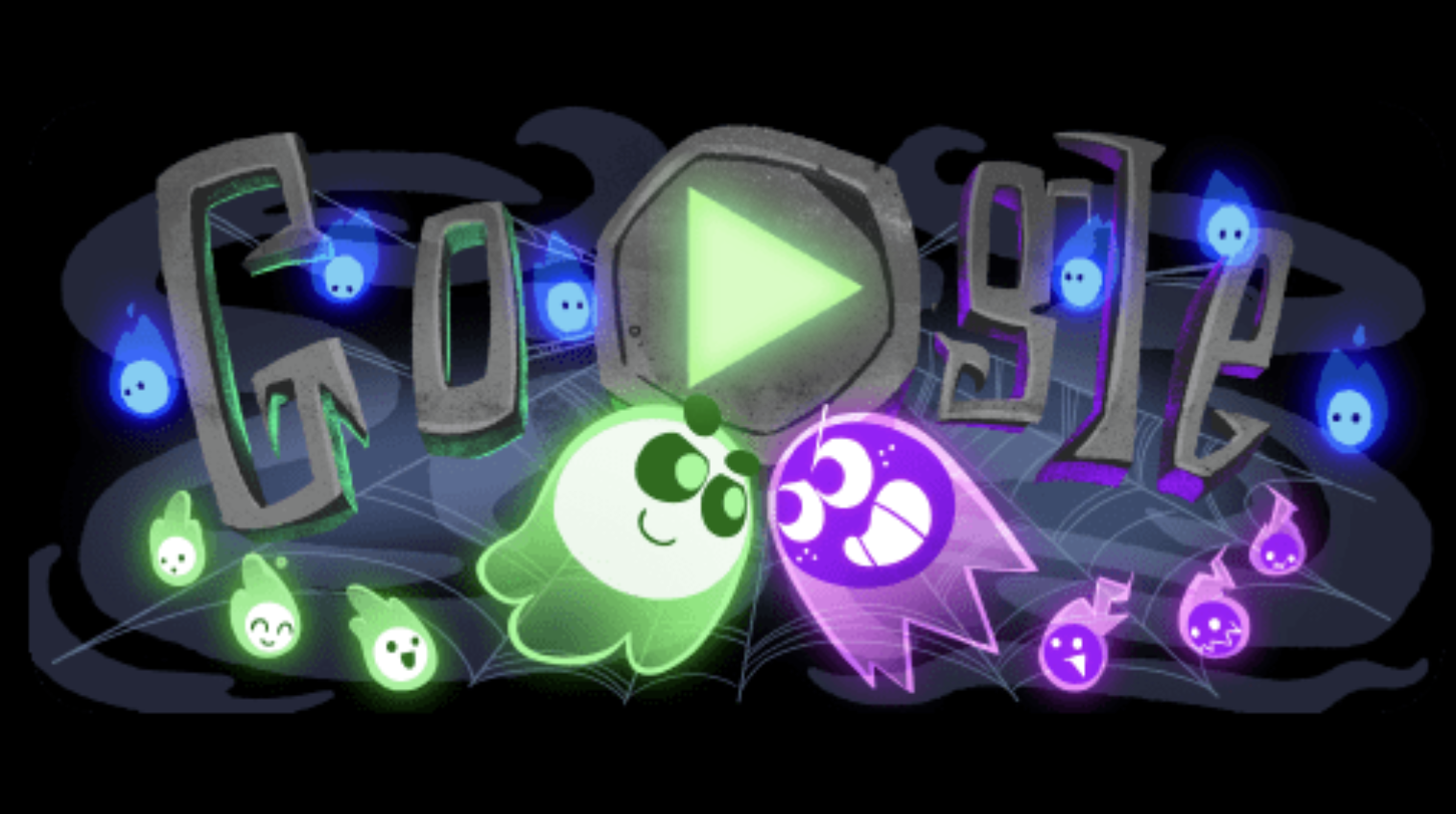 Great Ghoul Duel Google Doodle – Multiplayer Ghost Battle Game